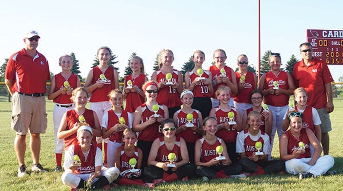 Austin 12U softball teams meet in title game in Fairmont