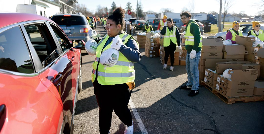 Birds of a feather flock together to deliver Hometown Turkey Takeover