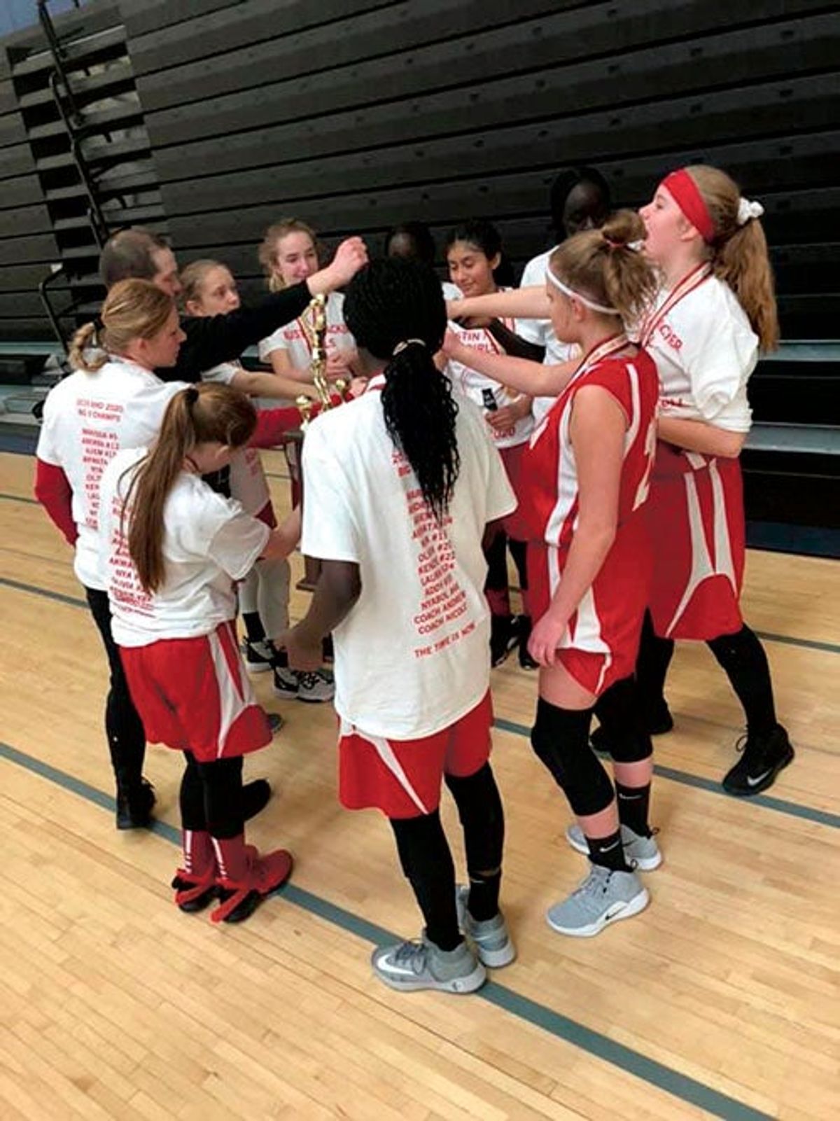 A team completes its dream: Austin seventh graders win Big N...