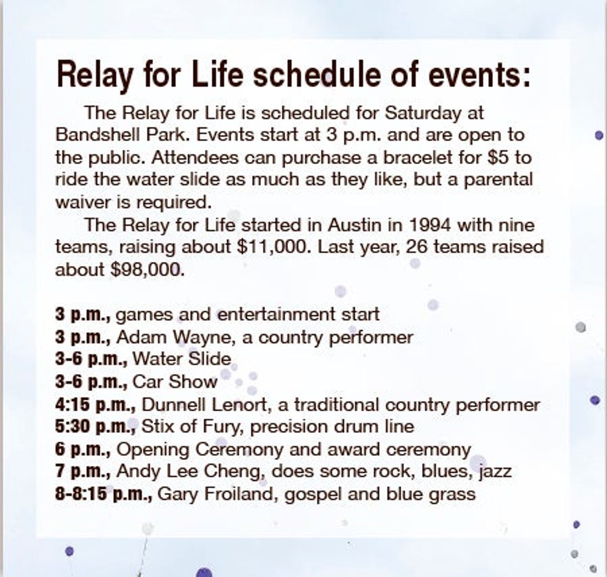 Relay for Life honorary chair ready to share her story