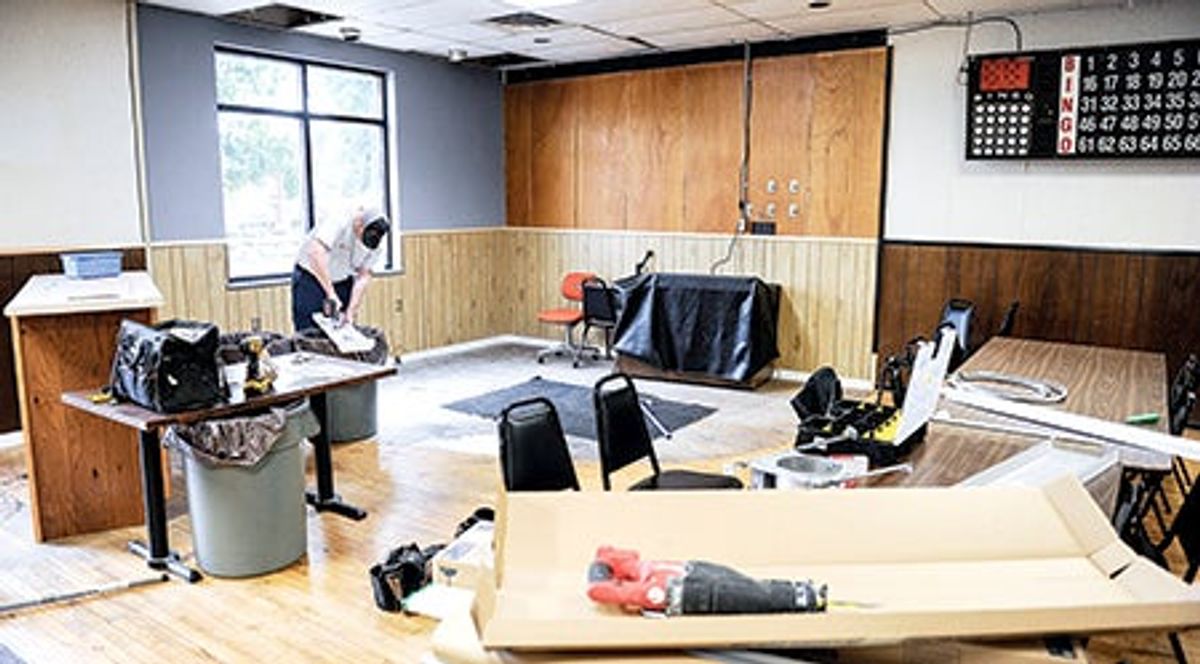 VFW renovations on track for reveal
