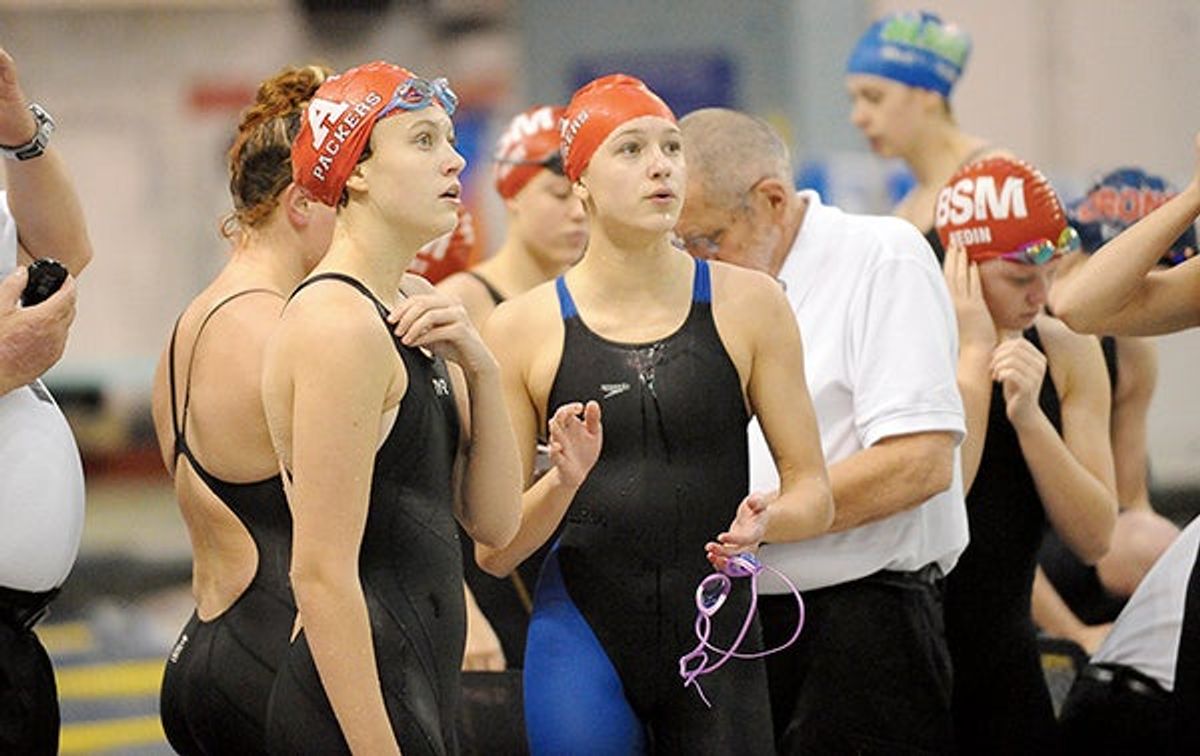 Austin swimmers take 13th at state meet