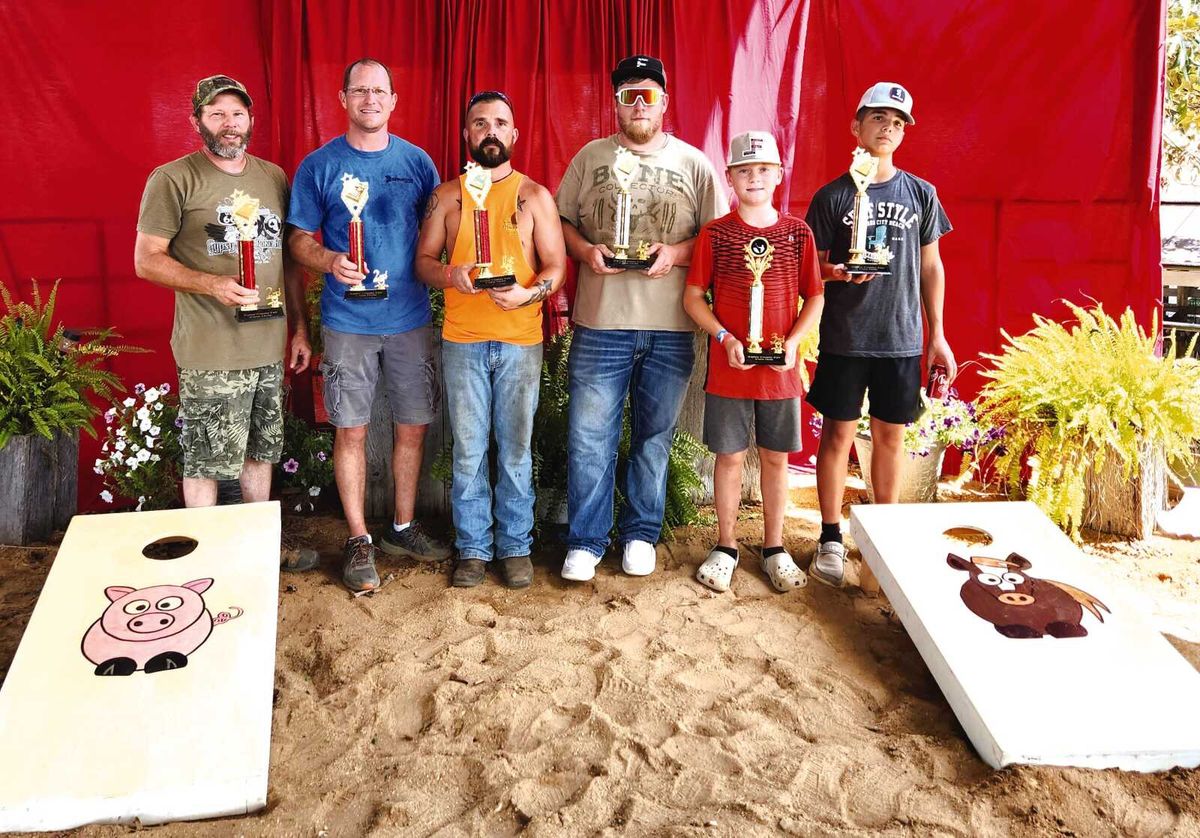 Ripley County Fair Corn Hole Winners