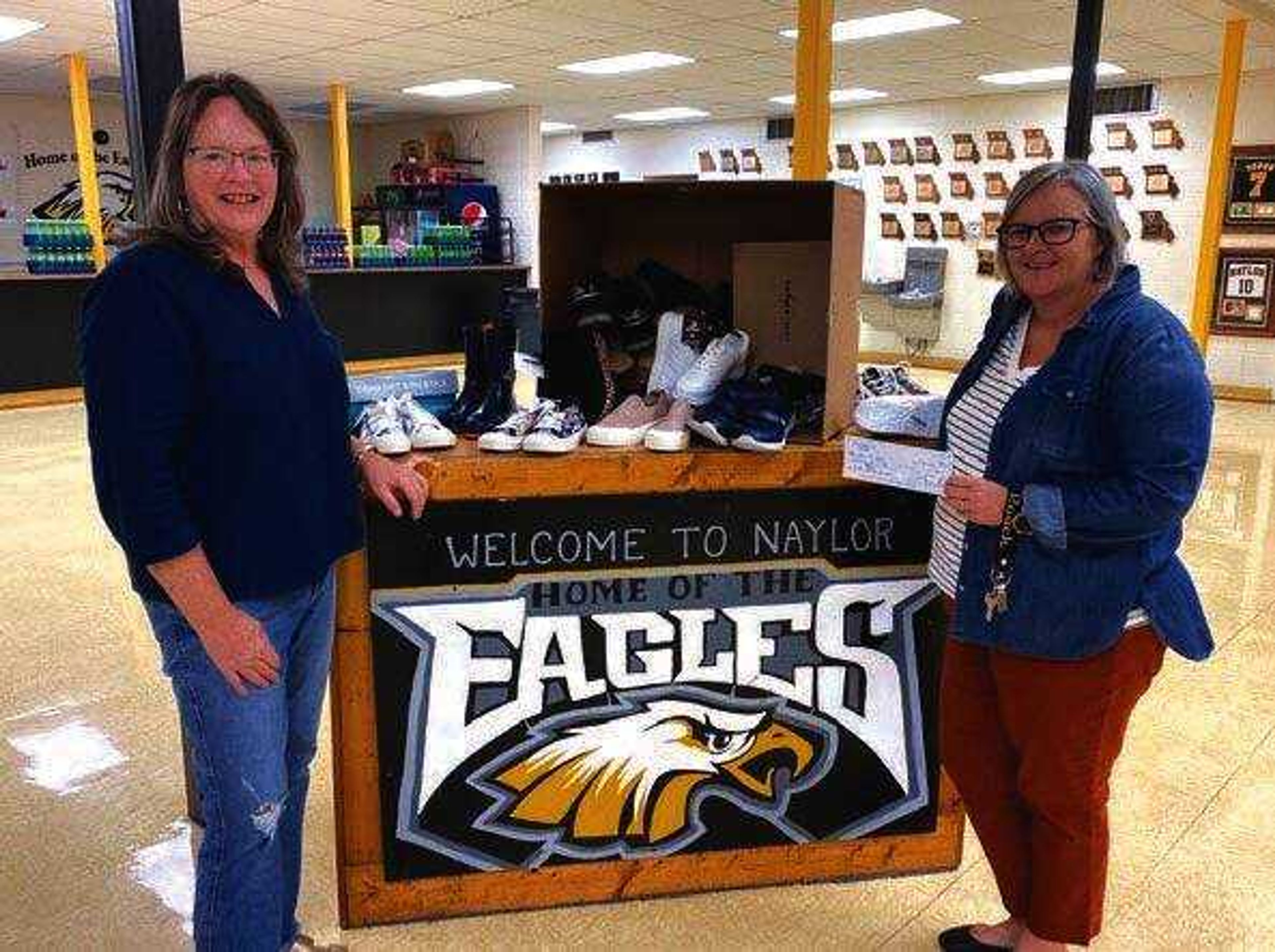 St. Benedict Catholic Church Shoe Project A Success
