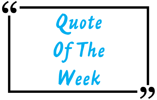 Quote of the Week