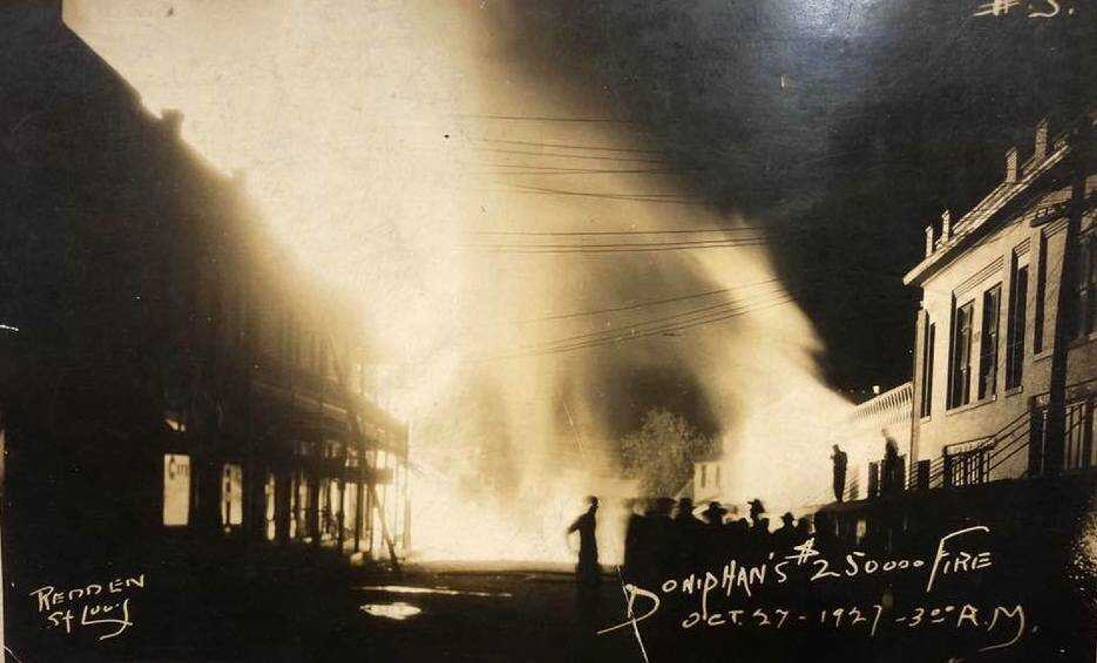Oct. 27, 1927: Fire Ravages Downtown Doniphan