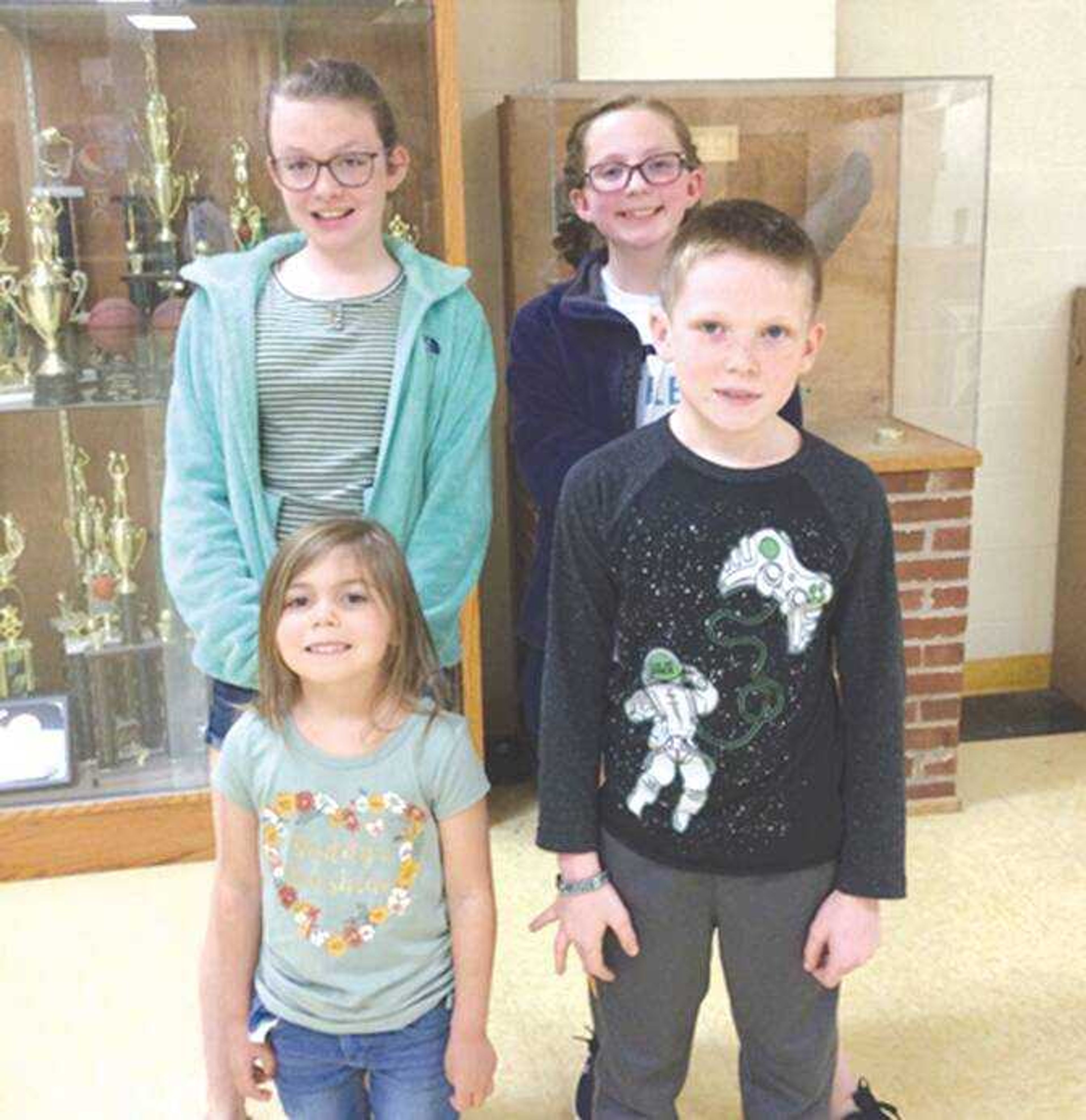 Naylor Elementary School Students of the Month