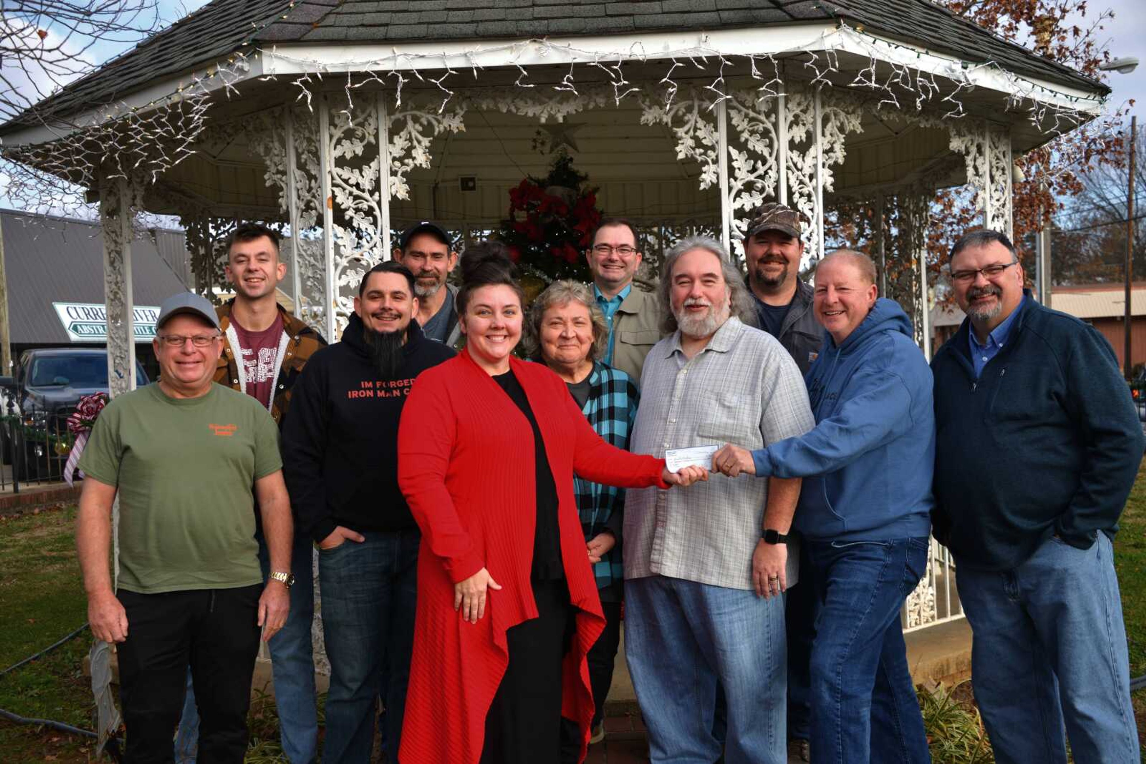 Second Annual Community Christsmas Meal Receives Donation