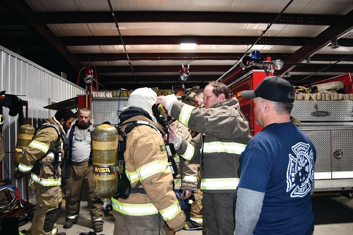 Doniphan fire recruits train on gear checks, police partnership and sa...