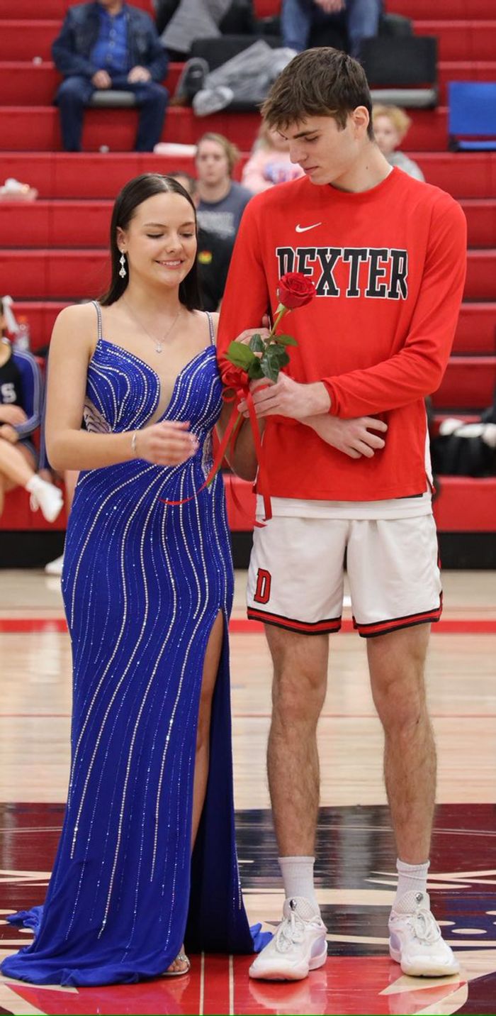 Dexter High School crowns Lauren Sindle winter Homecoming queen
