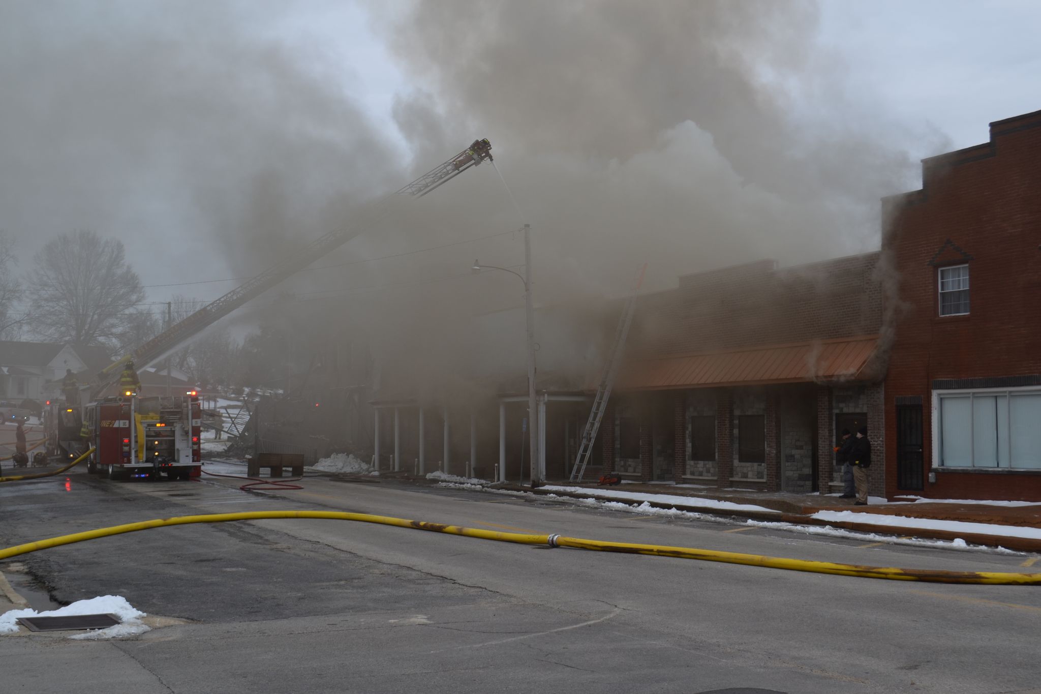 Puxico fire: Photos show another fire department on scene