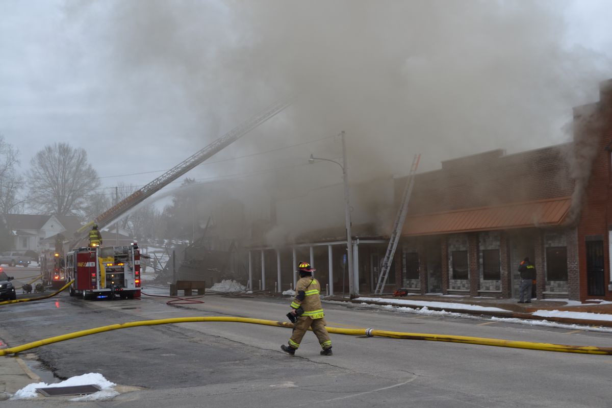 Puxico fire: Photos show another fire department on scene