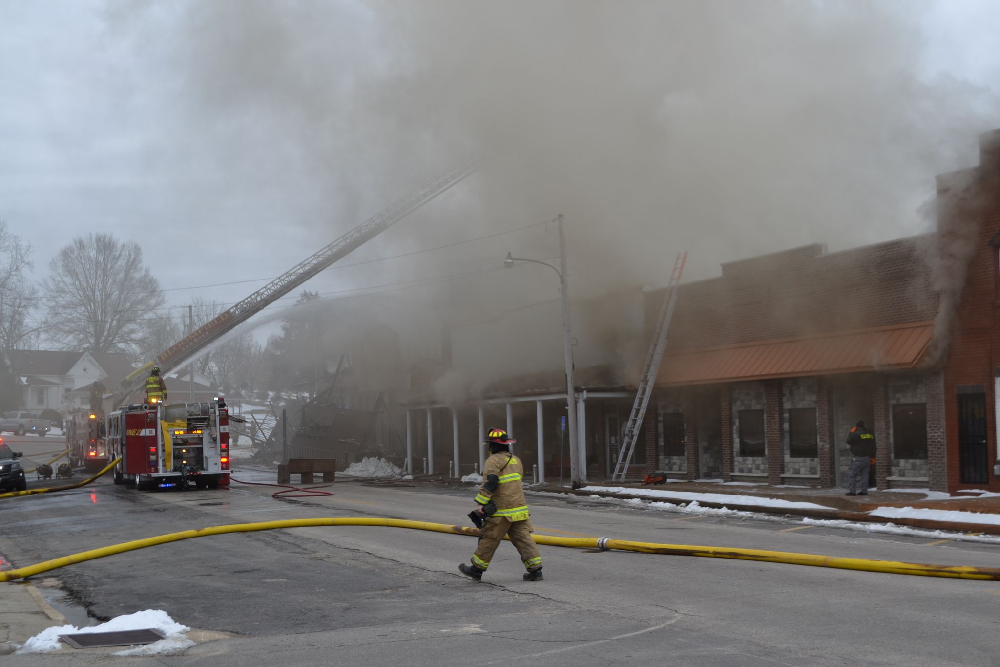 Puxico fire: Photos show another fire department on scene