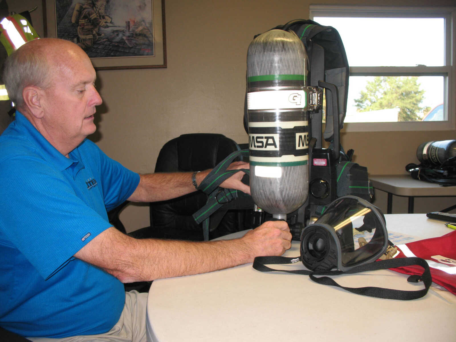 Fire Department receives new Breathing Apparatuses