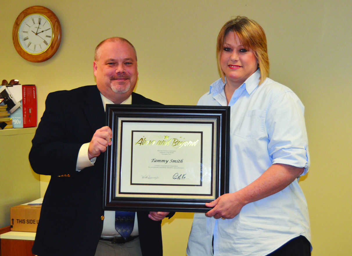 Cemetery employee earns top DPS award