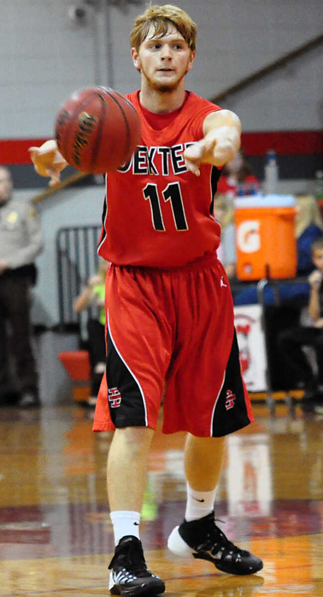 Dexter boys secure first basketball win at Richland 68-37