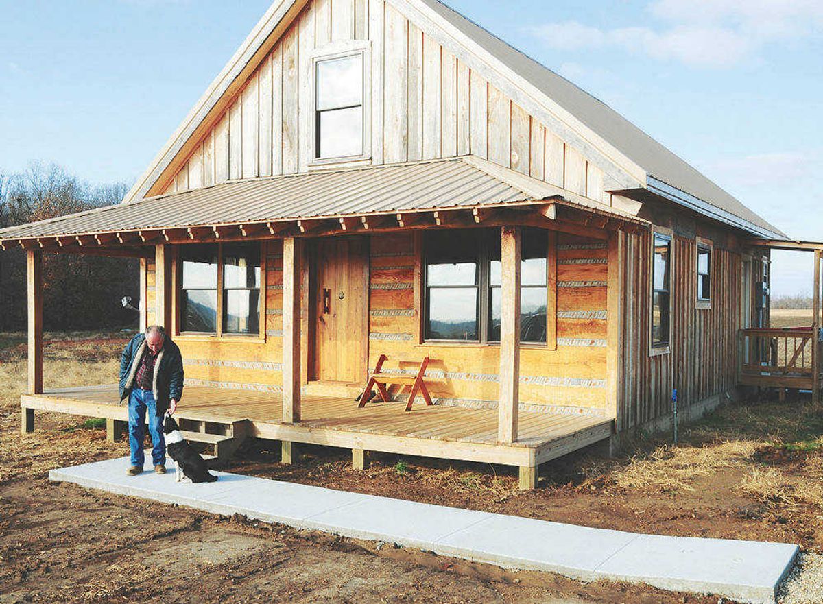 This house is truly homemade