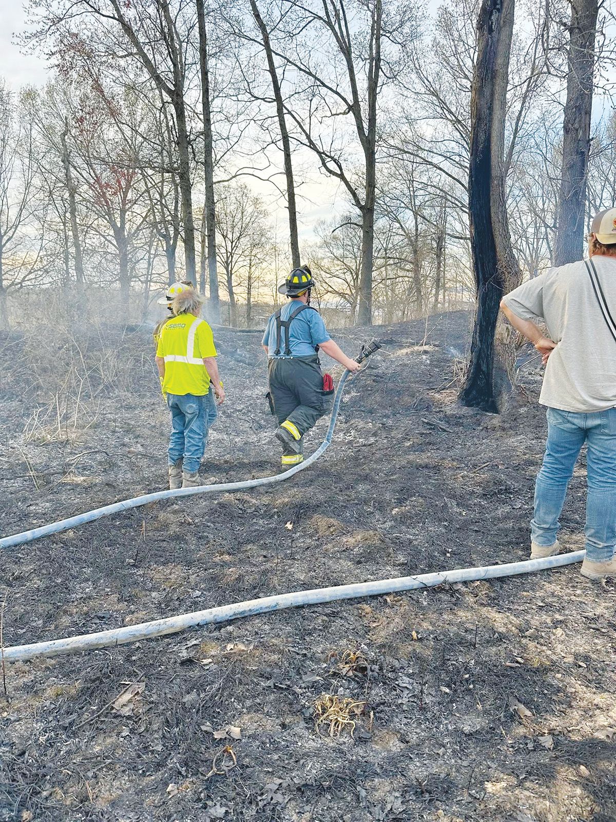 Puxico Fire and Rescue responds to brush fire