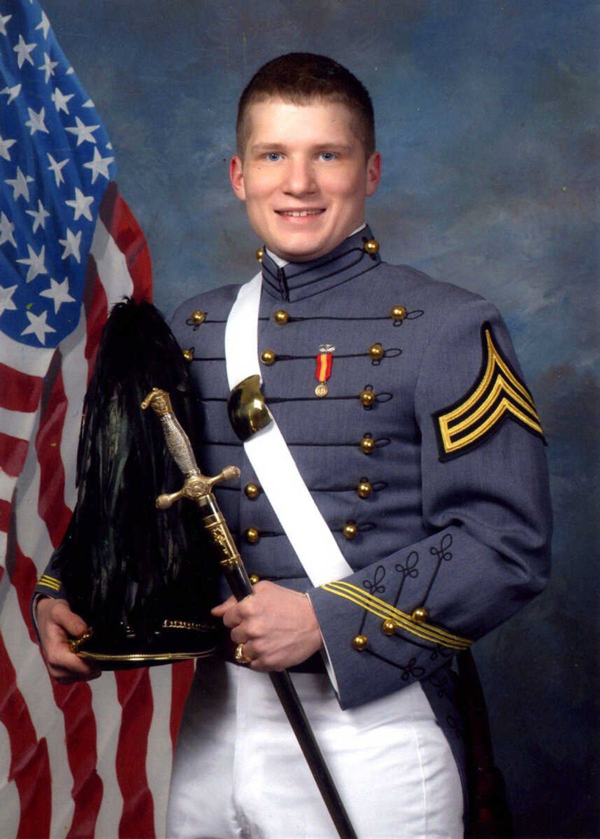 West Point graduate prepared to serve... With pride and love of countr...