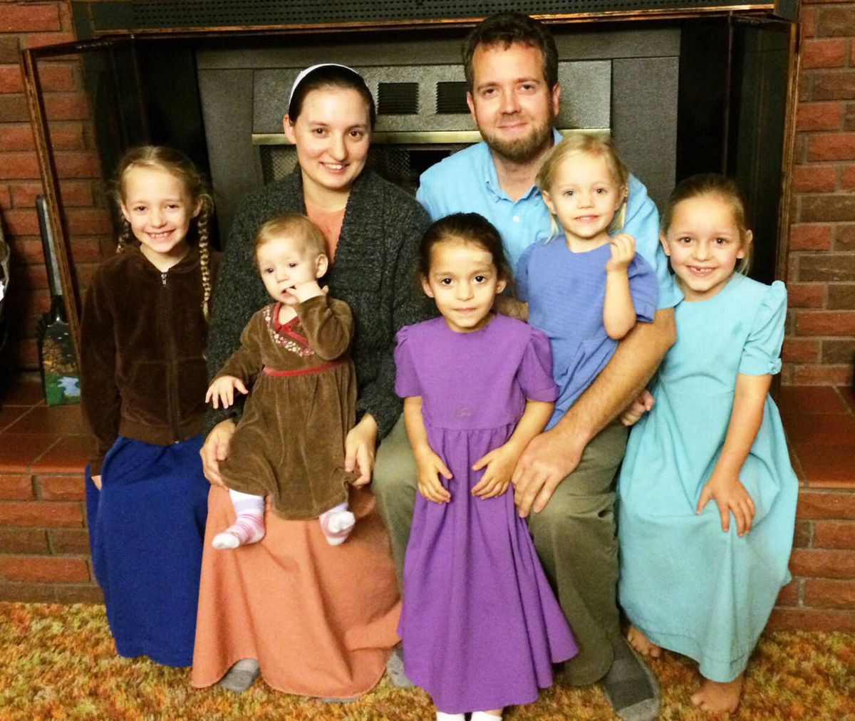 A Mennonite family in the Ukraine: Abner and Marlene Stoltzf...