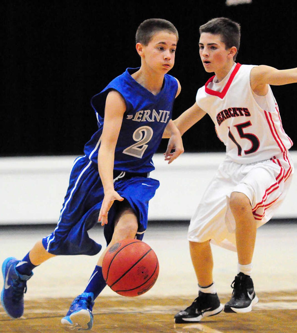 Dexter middle school boys basketball team improves to 3-0, hands Berni...