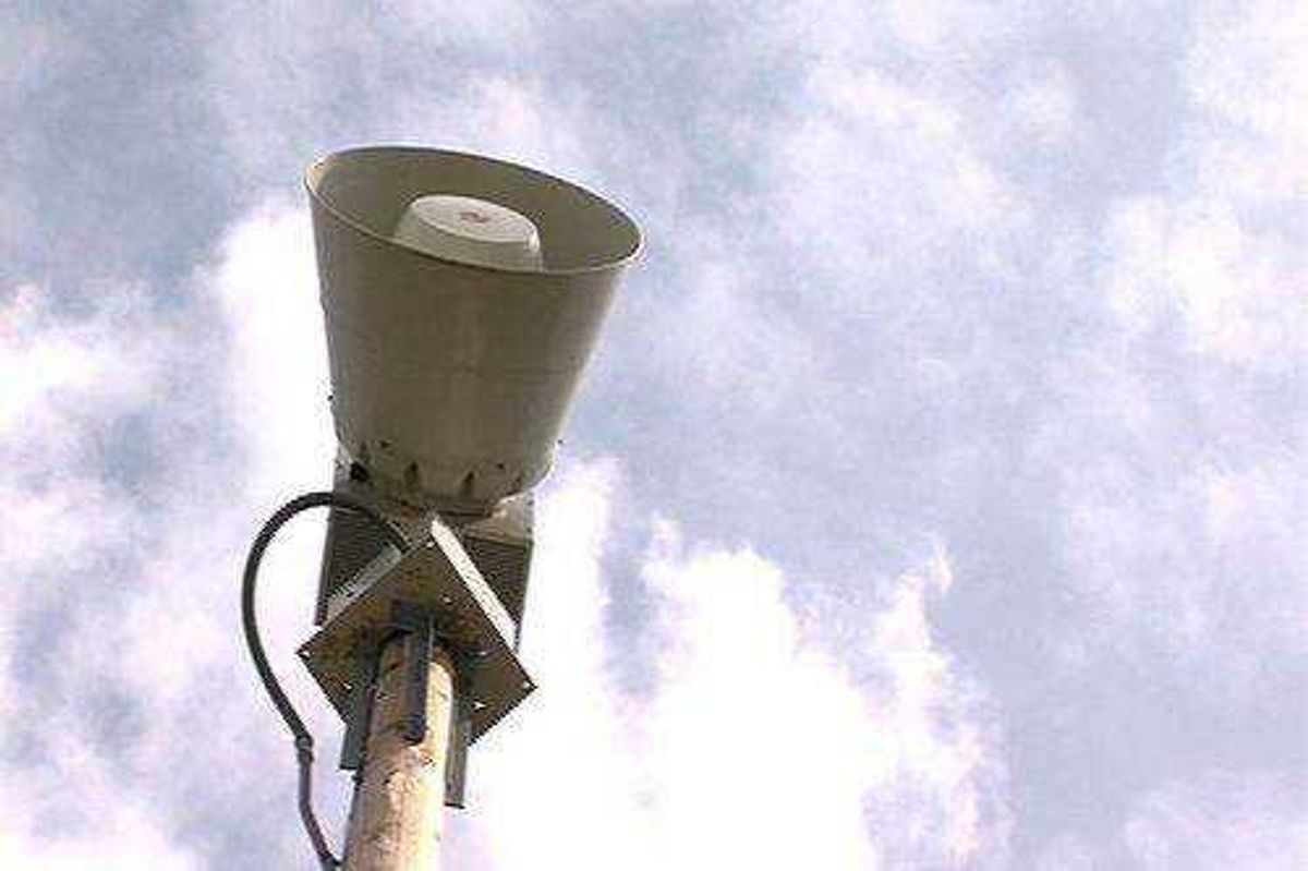 Siren testing