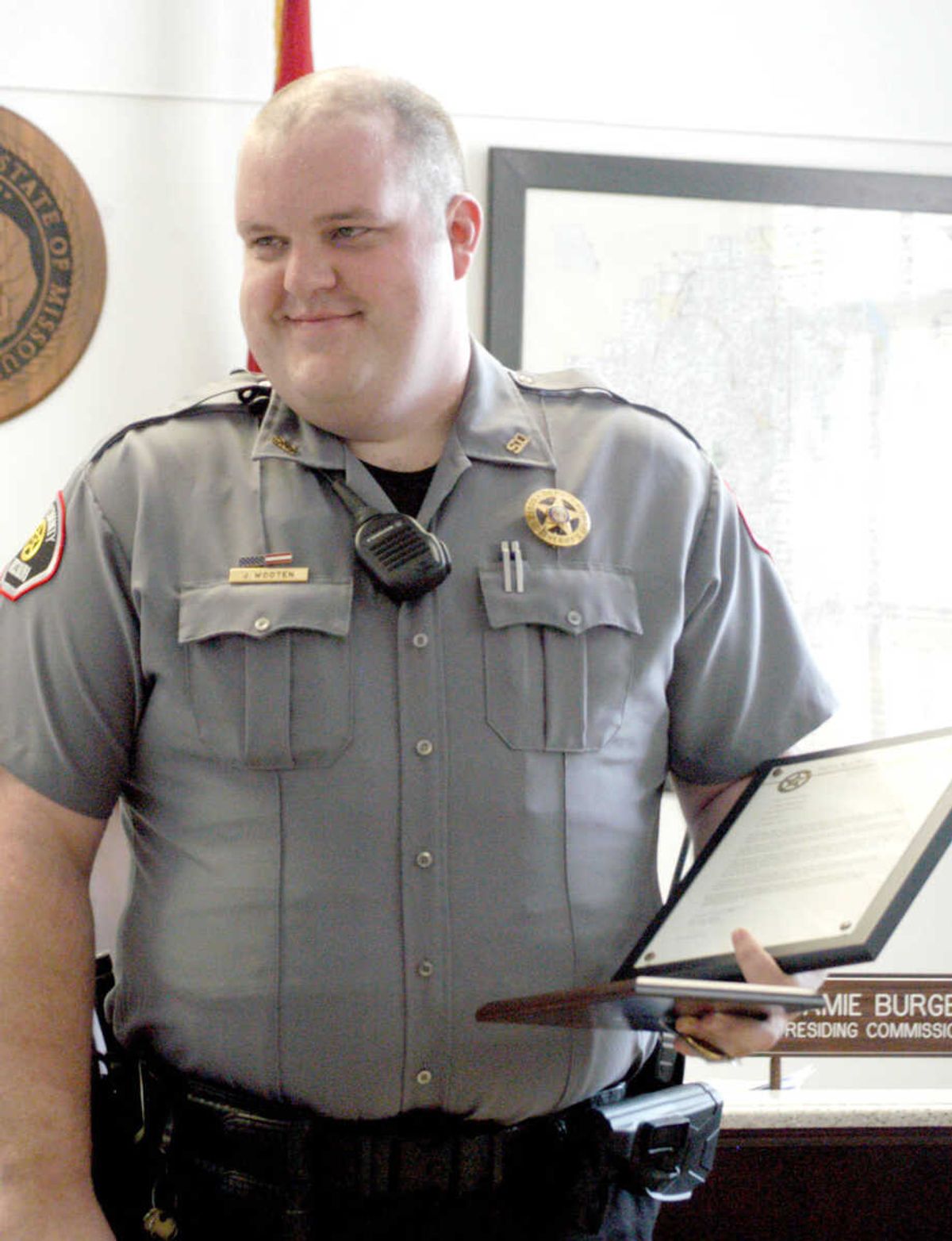 Scott County deputy honored for his heroism