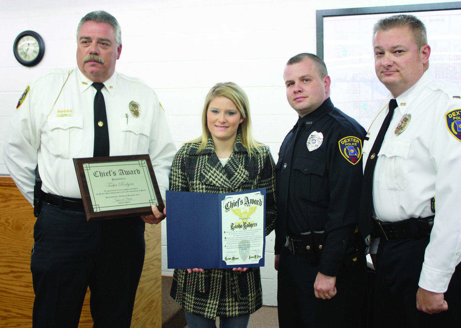 Policeman's "guardian angel" recognized