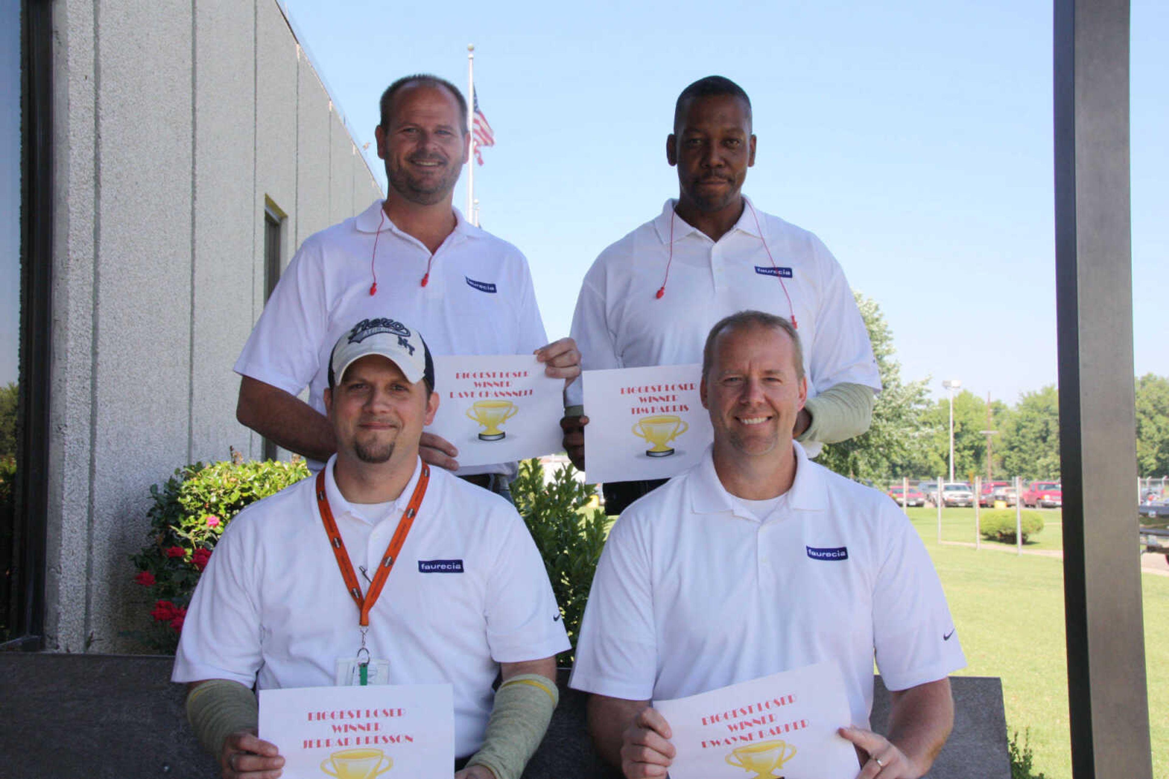 "Biggest Losers" recognized at local Faurecia plant