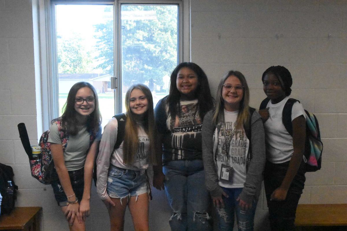First day of school at Bernie