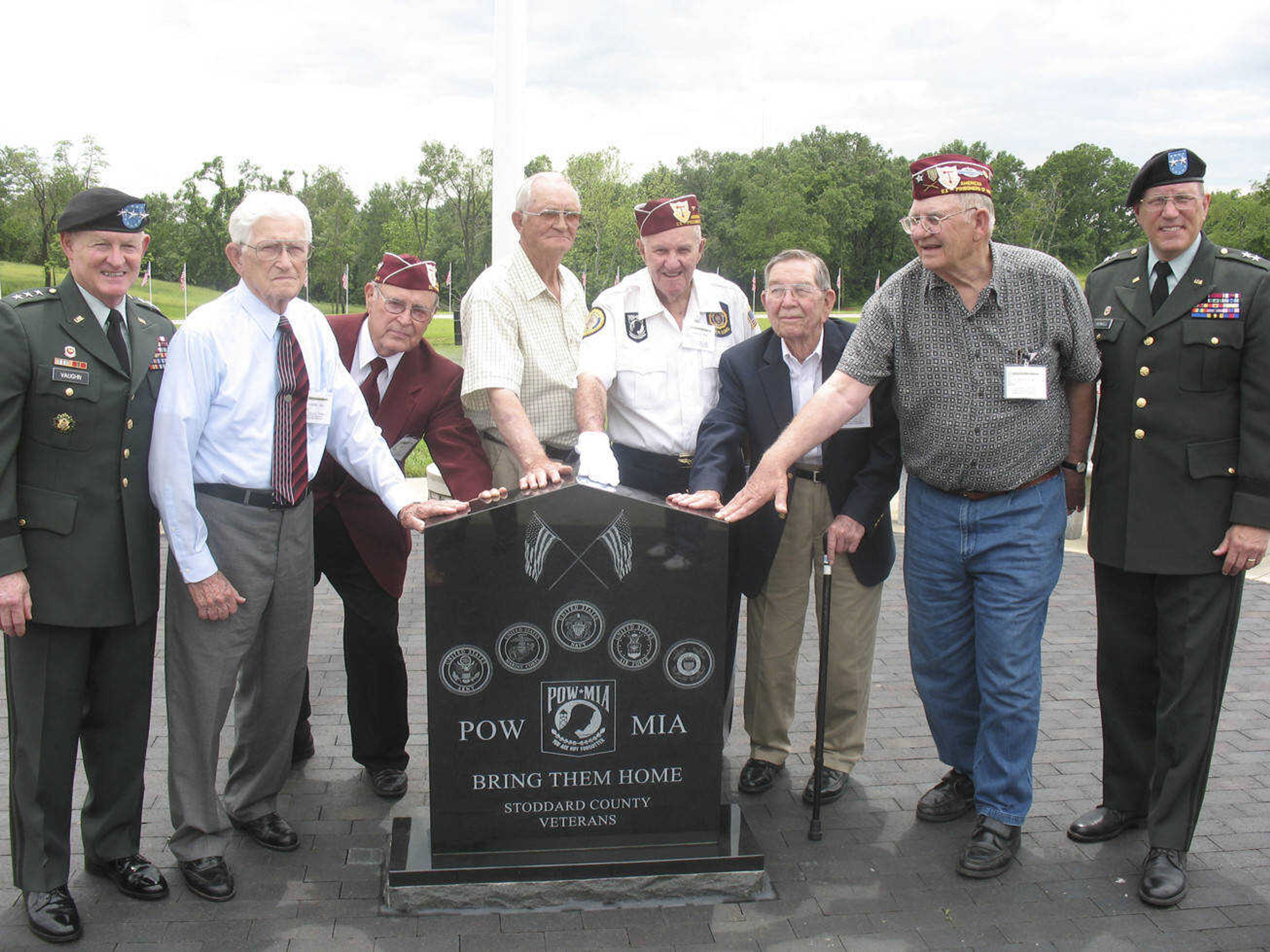 POW/MIA monument dedicated at Memorial Day ceremony