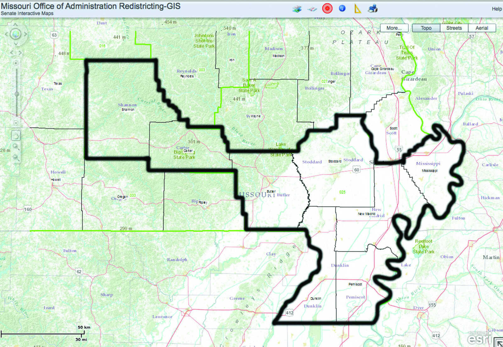 Commission approves state Senate districts