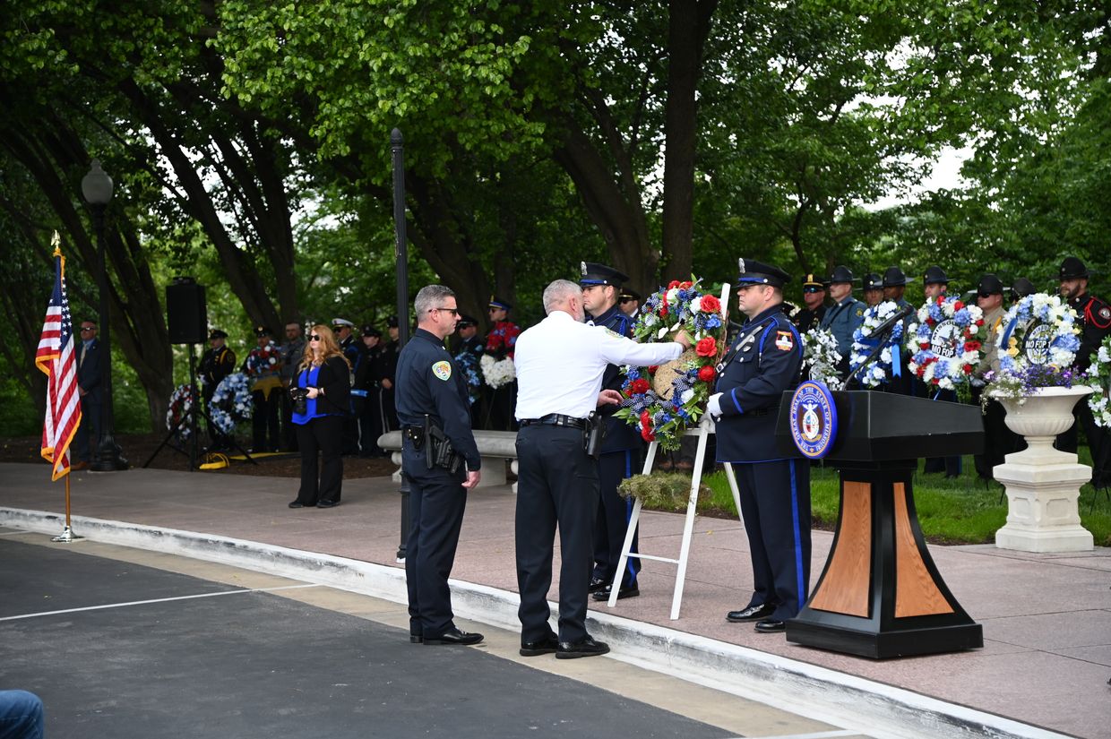 Missouri memorial adds names of fallen officers Eddie Mays a...