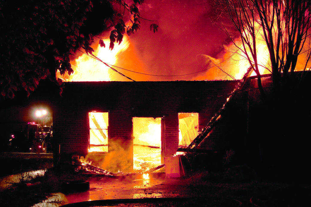 Puxico fire ravages downtown