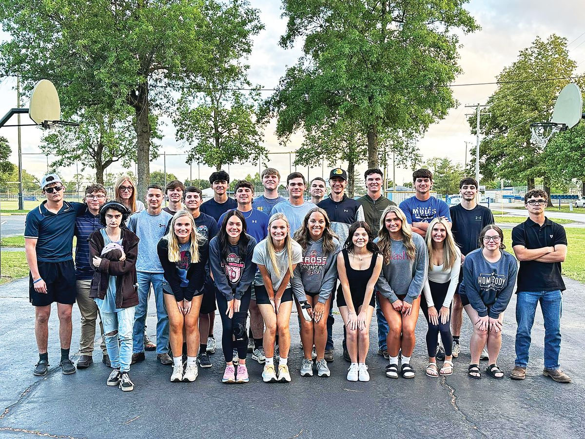 Bernie High School celebrates top graduates Bailey Henry and Cade Arno...