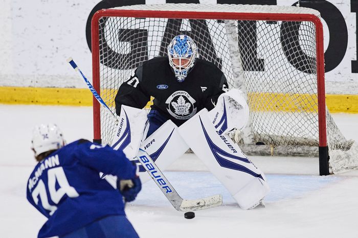 Maple Leafs ready to welcome back goalie Joseph Woll followi...