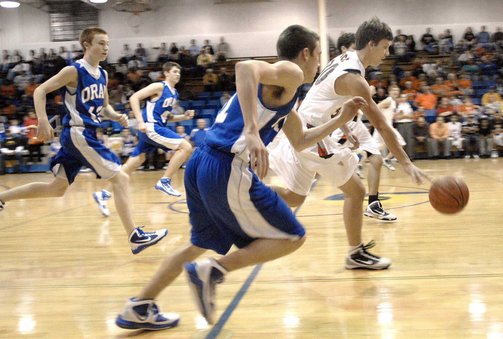 Oran vs. Scott County Central basketball