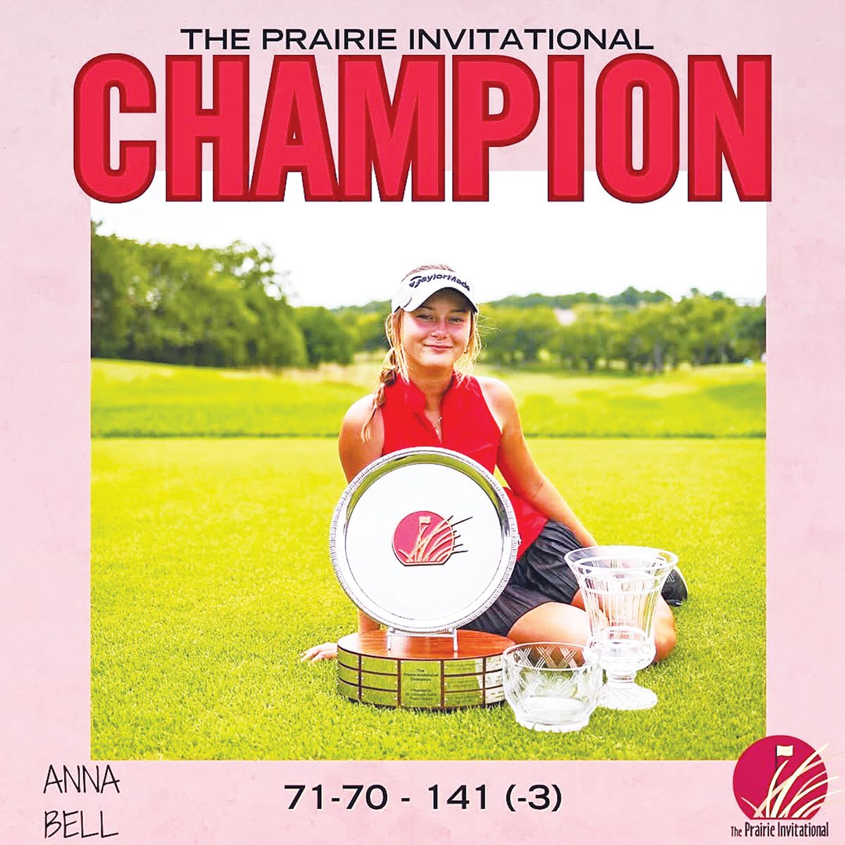 Bell wins by six strokes at Prairie Invitational