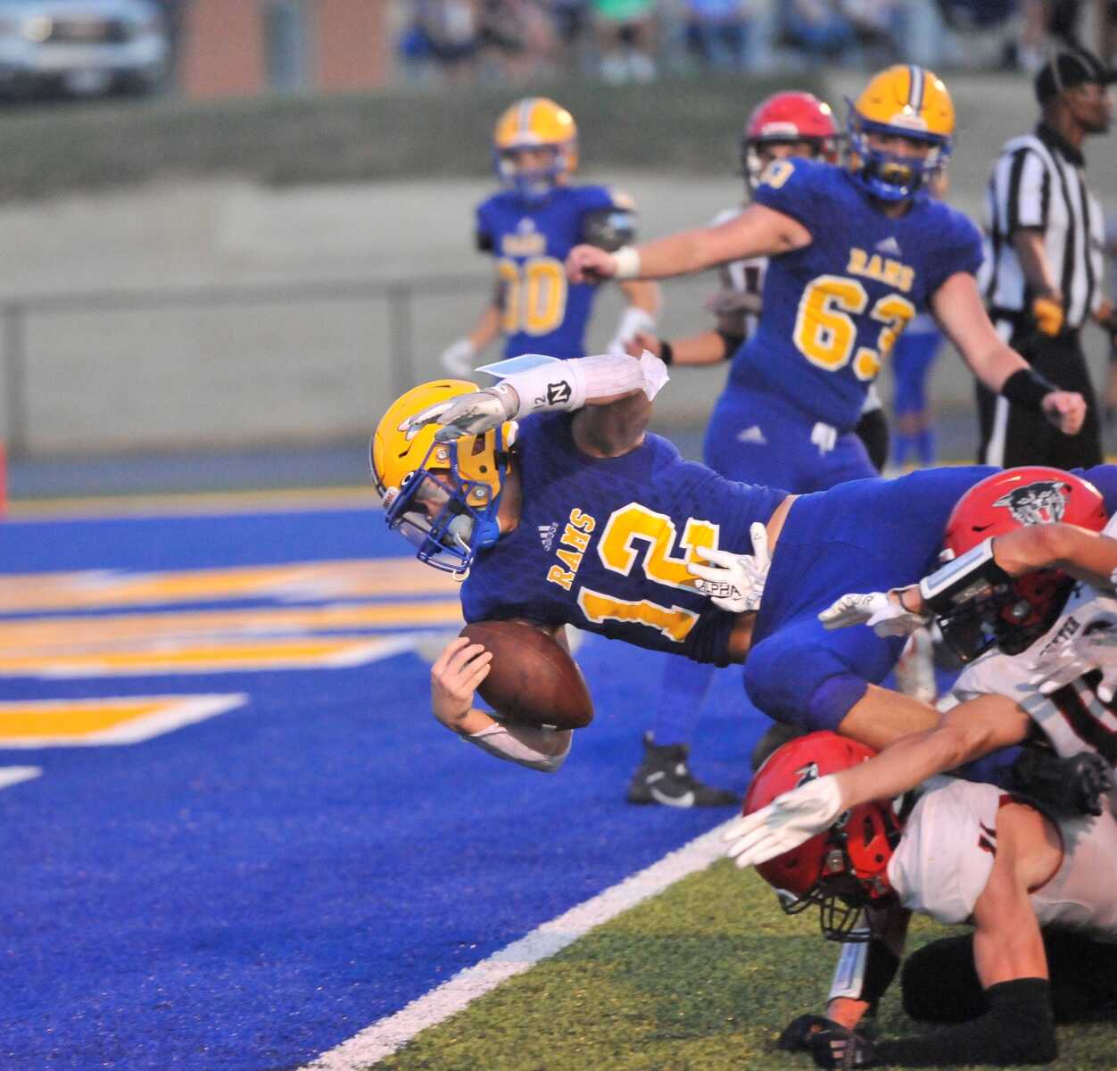 Rams roll 'Cats following slow start