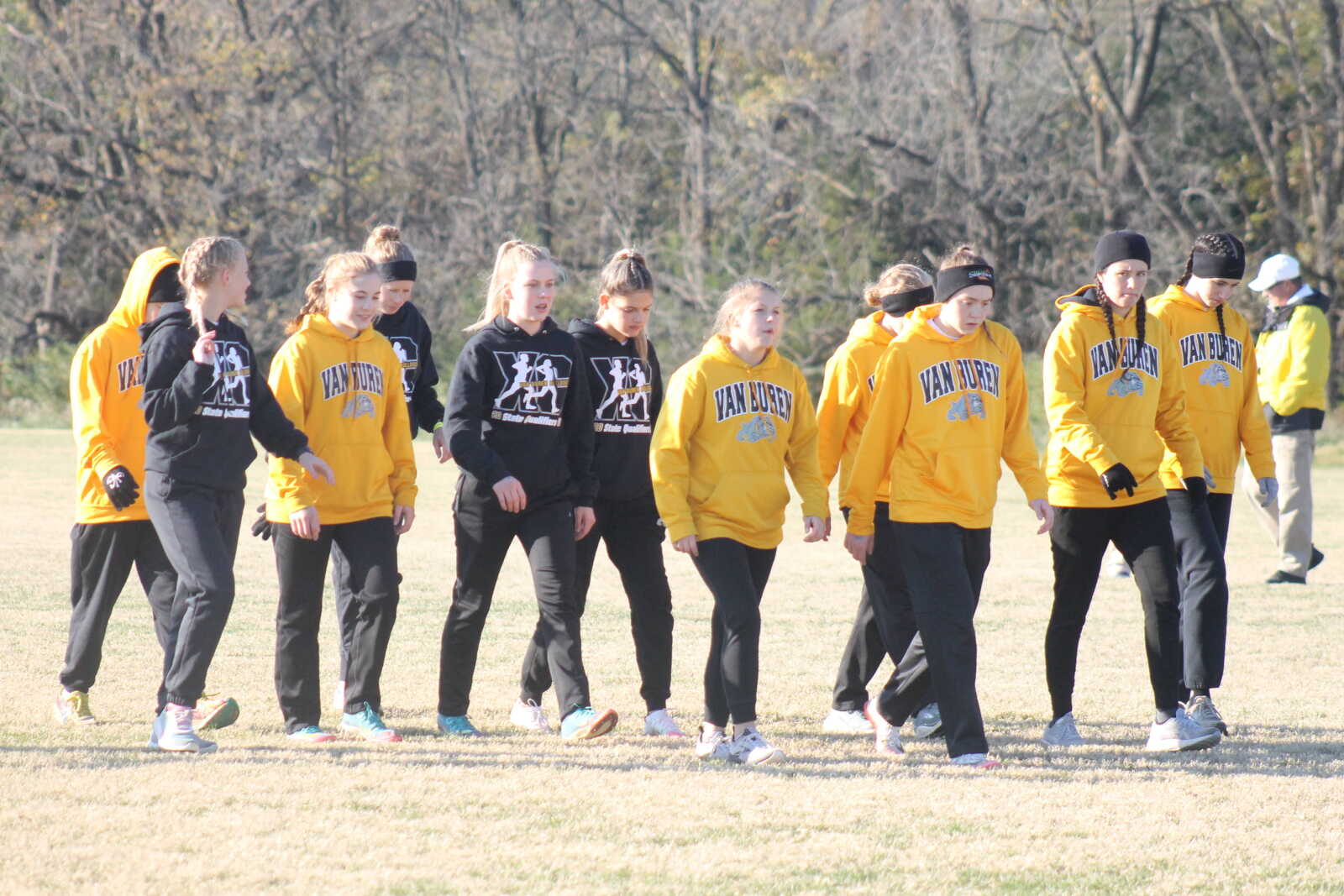 Van Buren girls win C1 state cross country team title