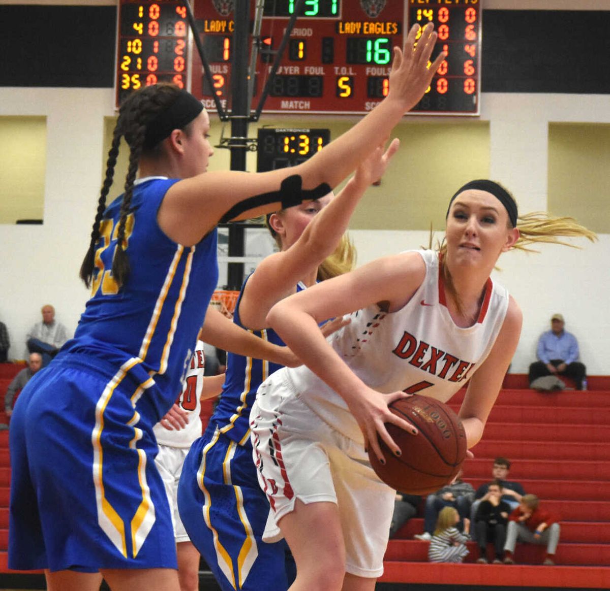 Oran at Dexter girls basketball