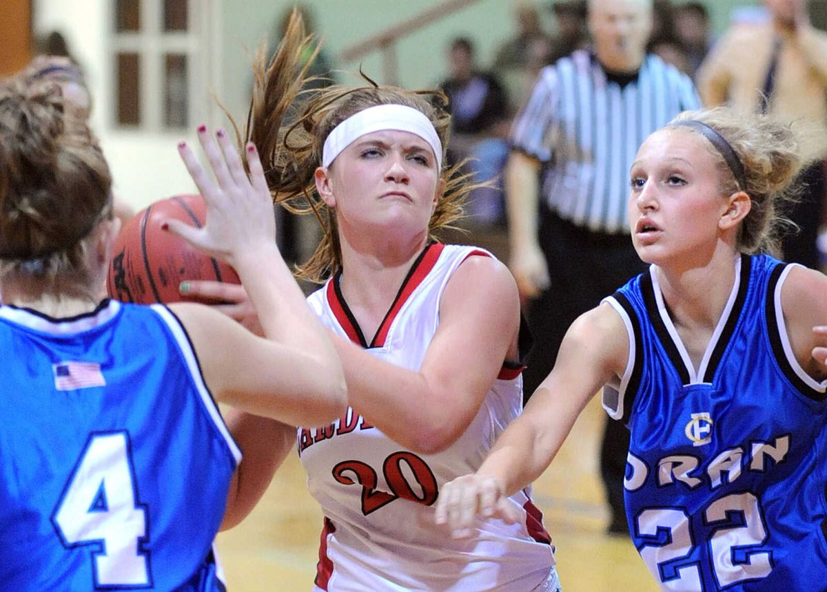 Oran vs. Woodland girls basketball