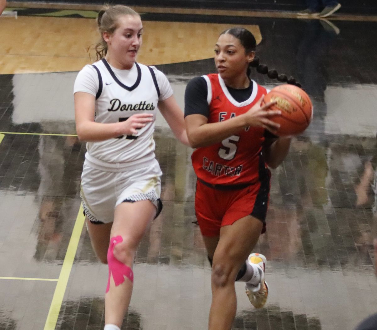 Donettes bounce back with big win over East Carter