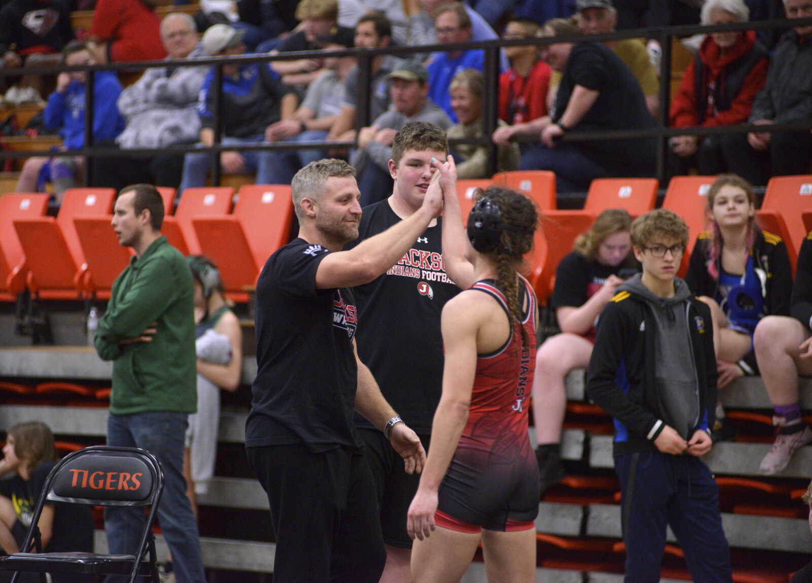 Jackson girls wrestling sends record-setting trio to state