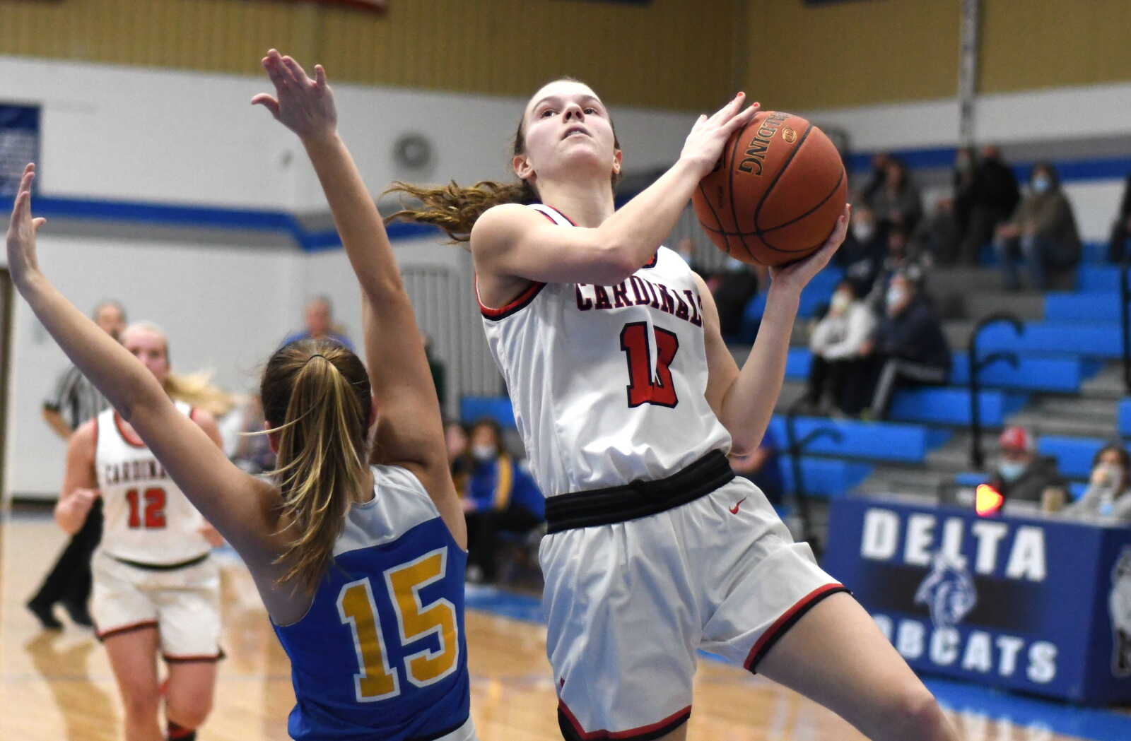 Addie Johnson scores season high 23 to lead Woodland past St. Vincent