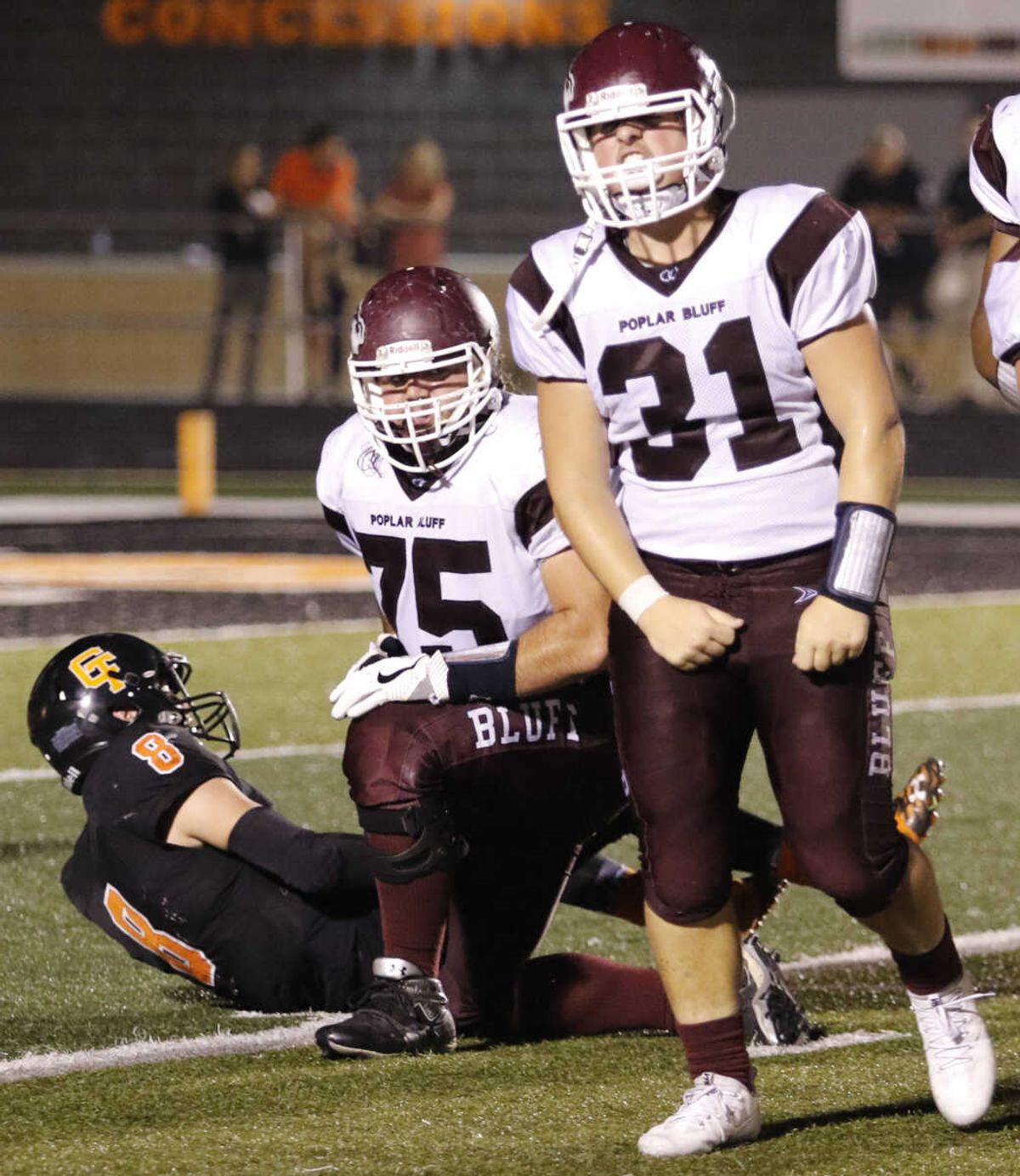 Poplar Bluff vs. Cape Central football