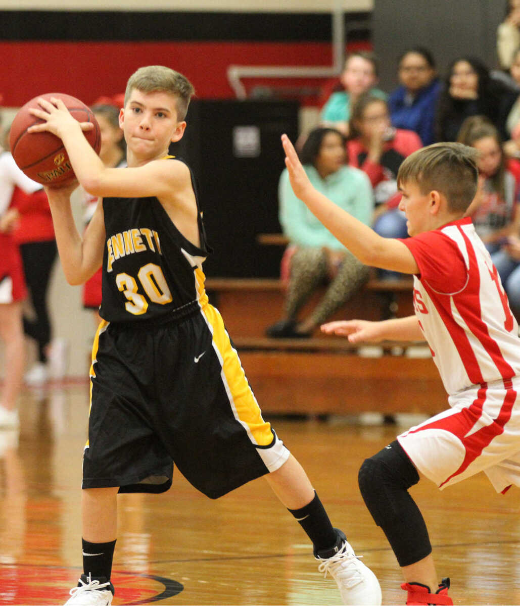Kennett vs. Senath-Hornersville middle school boys basketball