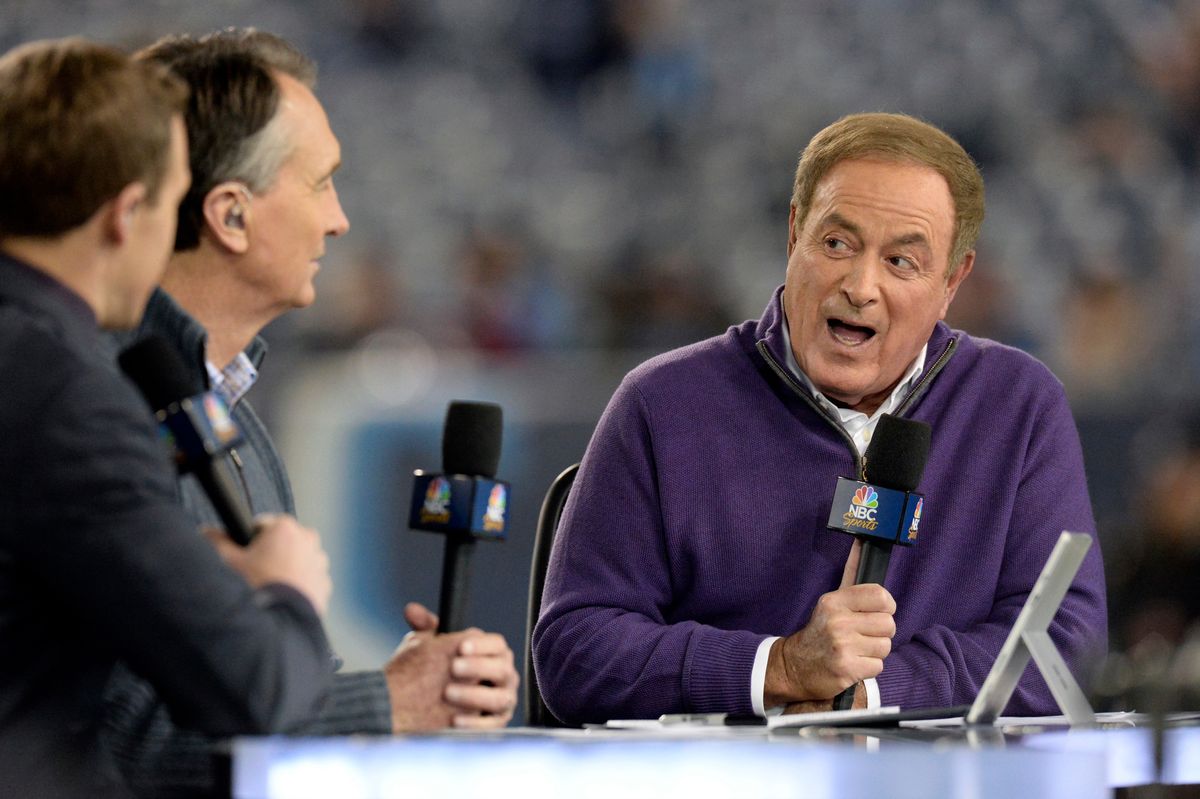 The voice of prime time football: Al Michaels is still going strong at...