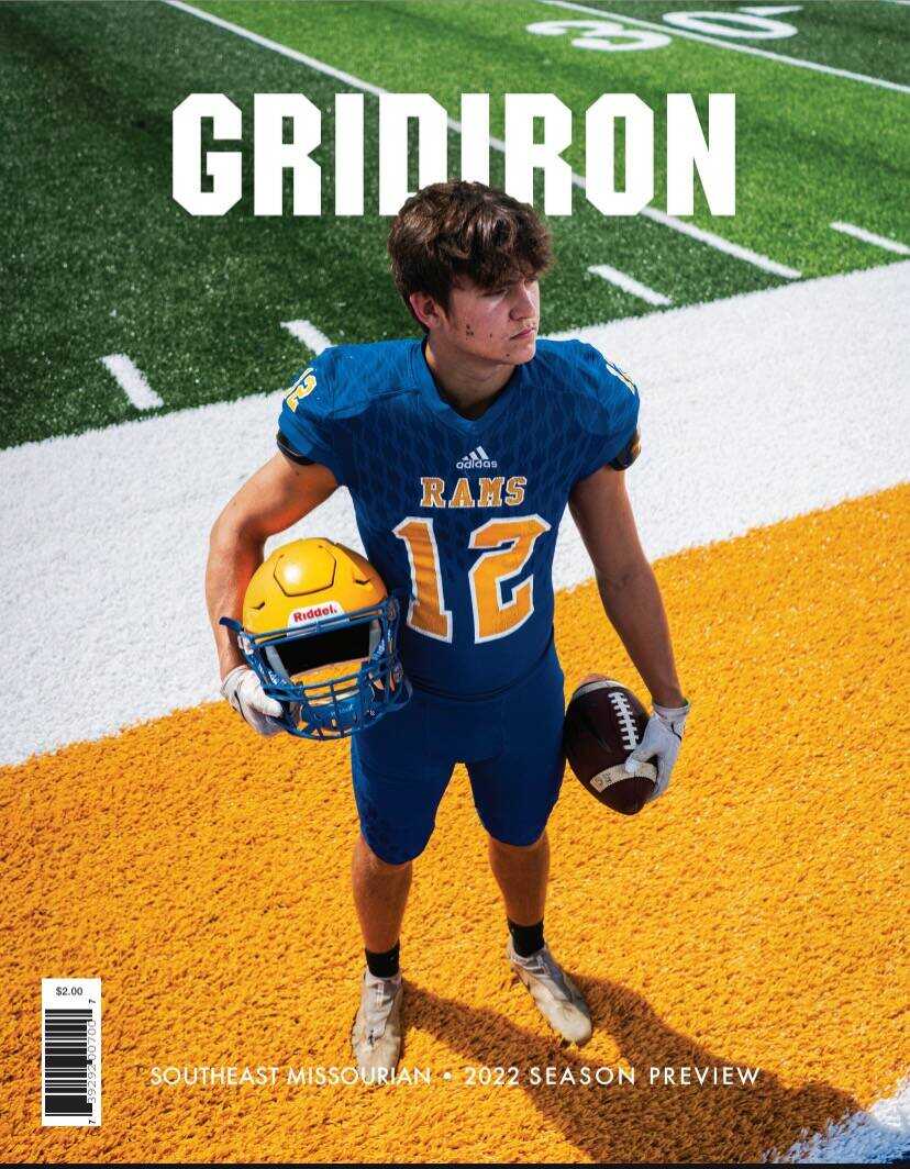 Gridiron 2022 cover athlete: Mark Panagos, Scott City