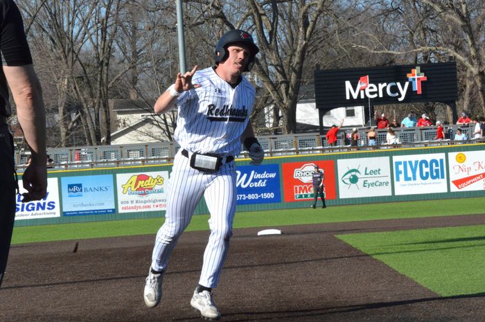‘He’s one tough dude’: Redhawk baseball’s Caleb Corbin looking good as...